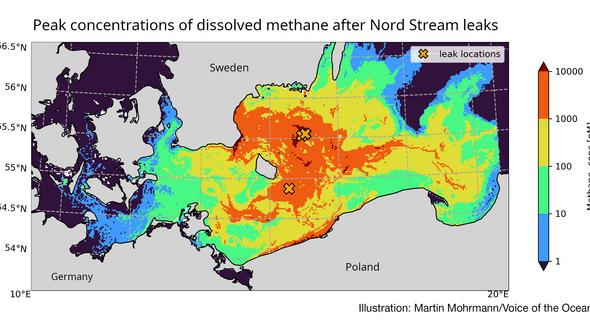 Nord Stream methane spread across the southern Baltic Sea | University of Gothenburg